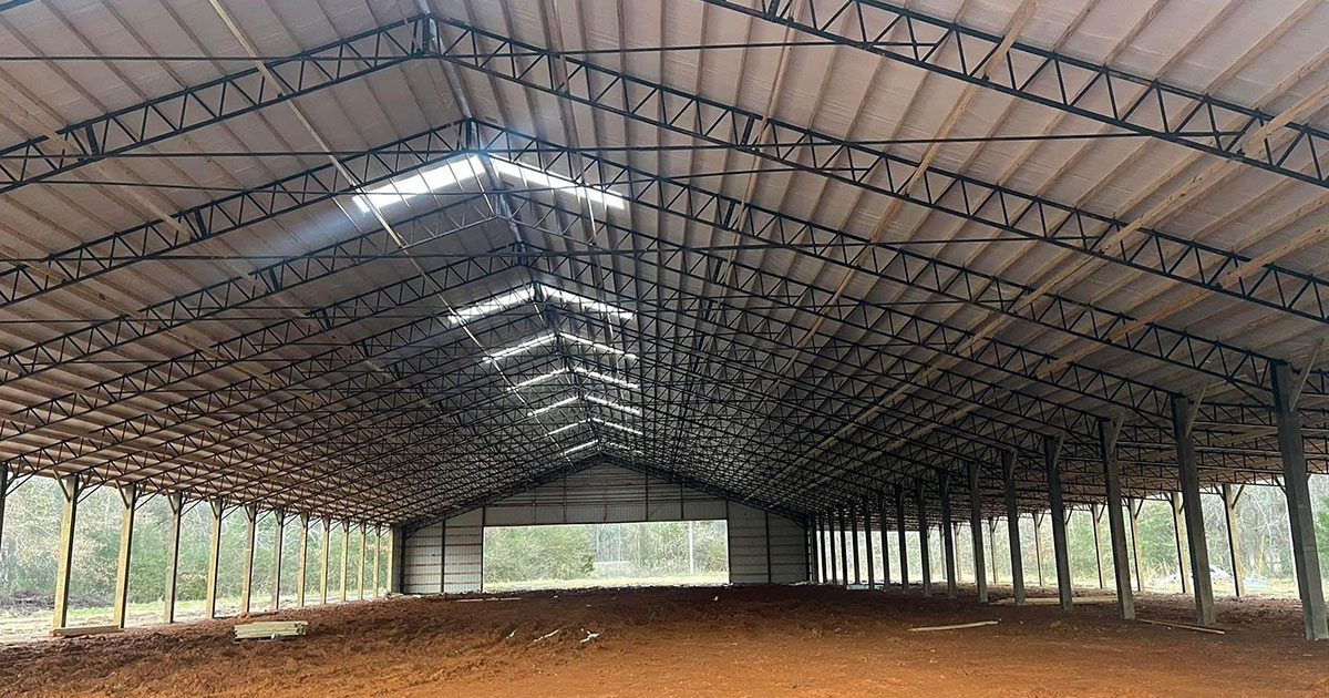 Metal Trusses - Buffalo River Truss