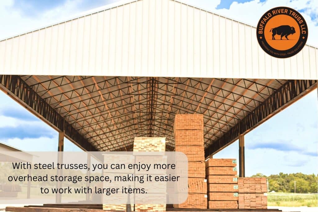 Maximizing Space: Designing Open-Span Structures with Steel Trusses